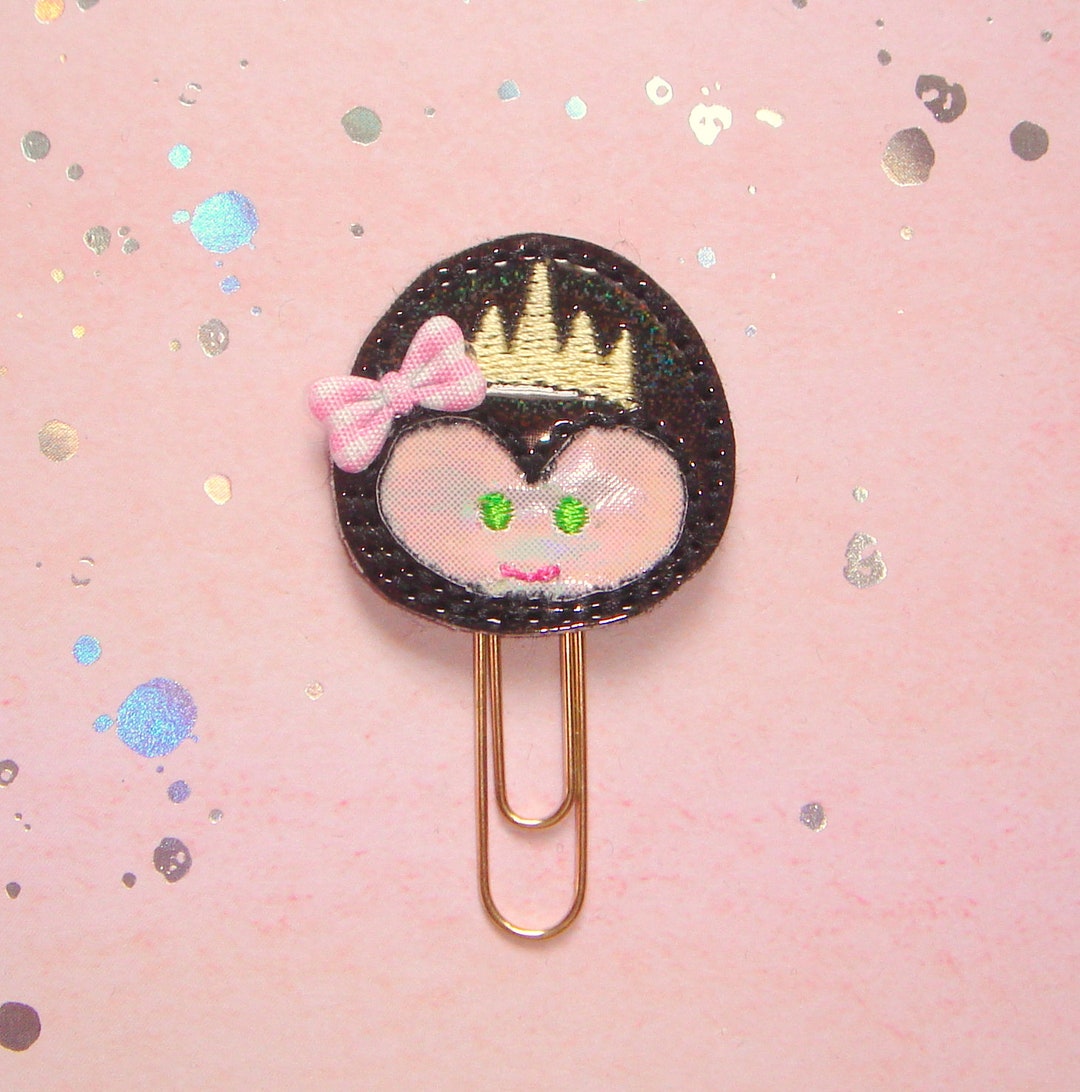 Princess Evil Villain Glitter Planner Paperclip - Etsy