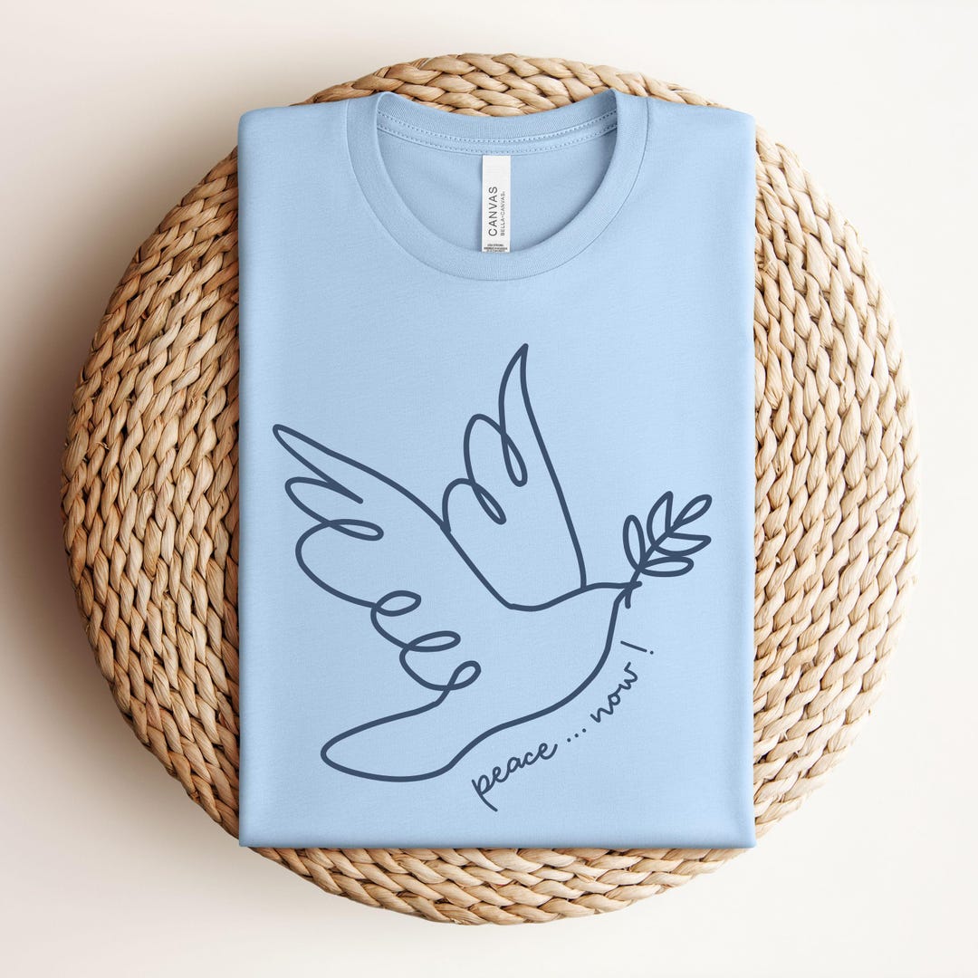 Dove of Peace Shirt, Pigeon Shirt, Stop War Shirt, Gift for Her, Peace ...