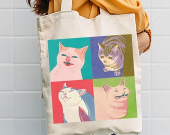 Funny Meme Tote Bag - Etsy