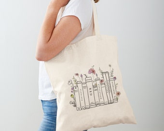 Book Lovers Tote Bag - Etsy
