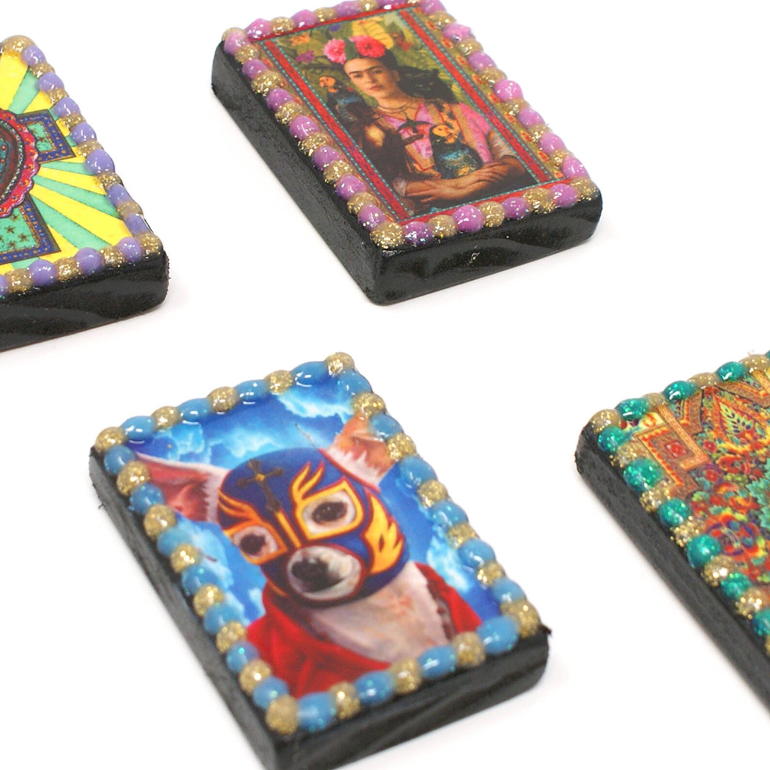 Mexican Gift Magnets Set of 4 Handmade Magnets - Etsy
