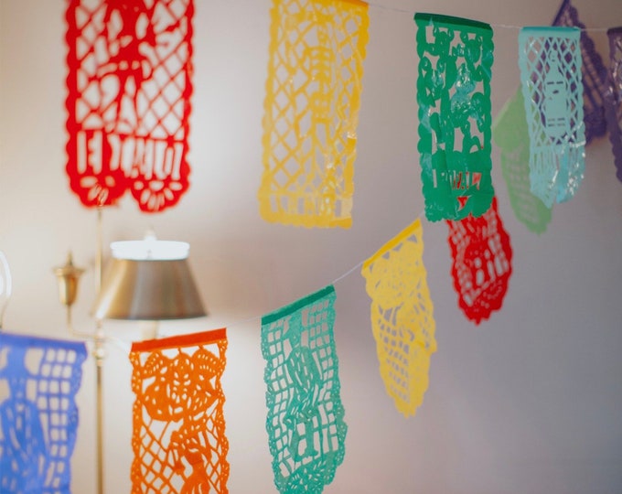 Papel Picado Fiesta Flags Mexican Flags Paper Flags - Etsy Canada