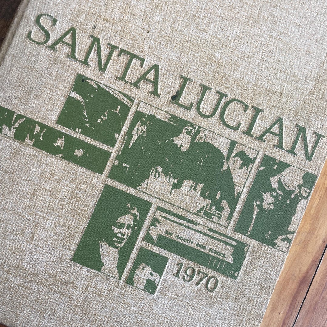 Dan Mccarty High School 1970 Yearbook Santa Lucian Eagles Ft. Pierce FL - Etsy