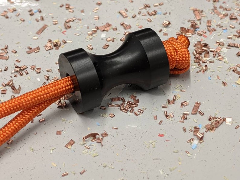 Large Spool Delrin acetal Lanyard Bead and a Free Paracord - Etsy