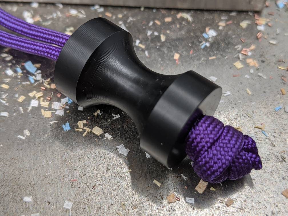 Large Spool Delrin (acetal) Lanyard Bead and a Free Paracord Lanyard - Etsy