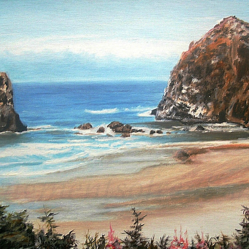 Cannon Beach Wall Art Large Wall Art Art Print Oregon | Etsy