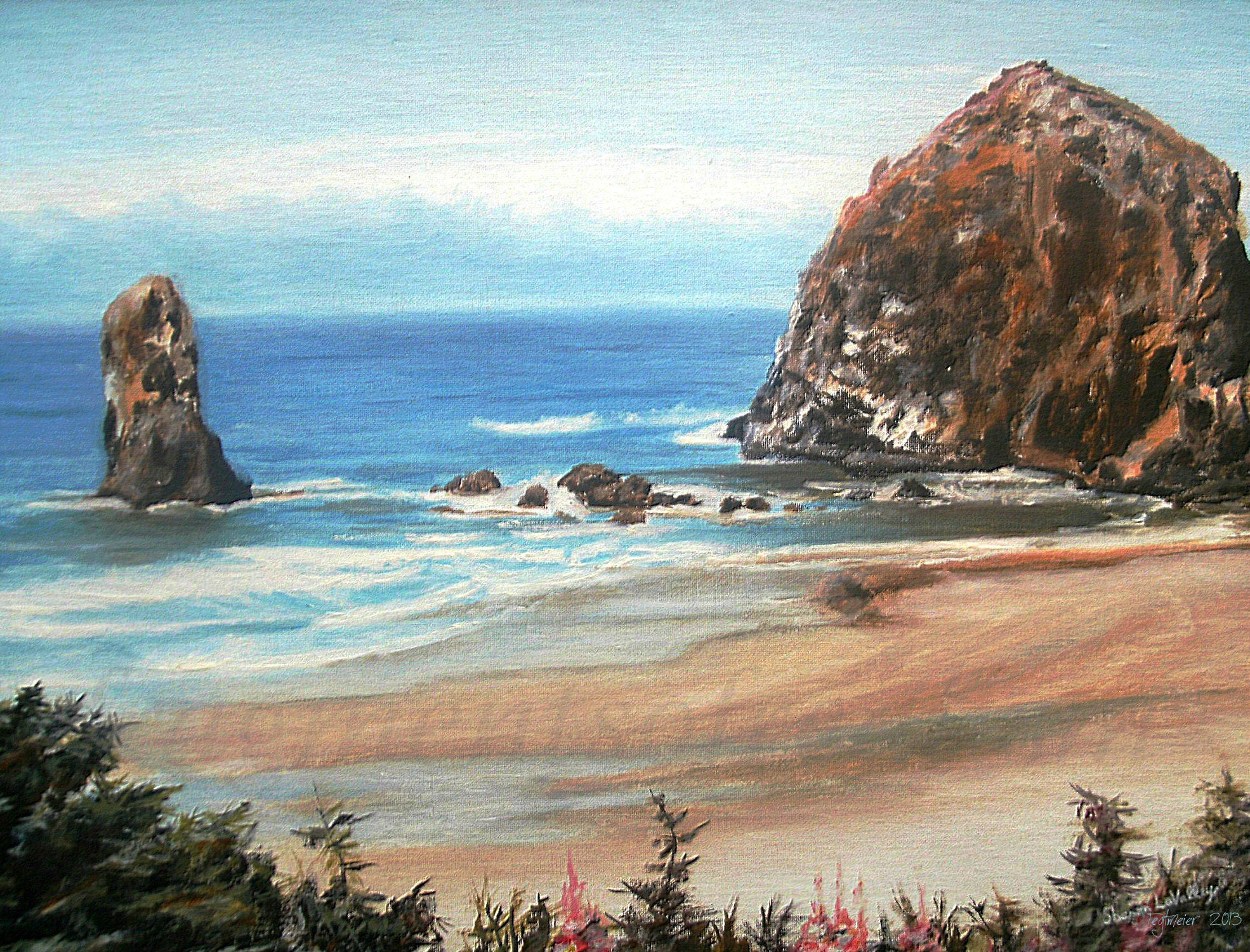 Cannon Beach print , Astoria, Oregon digital download also available ...