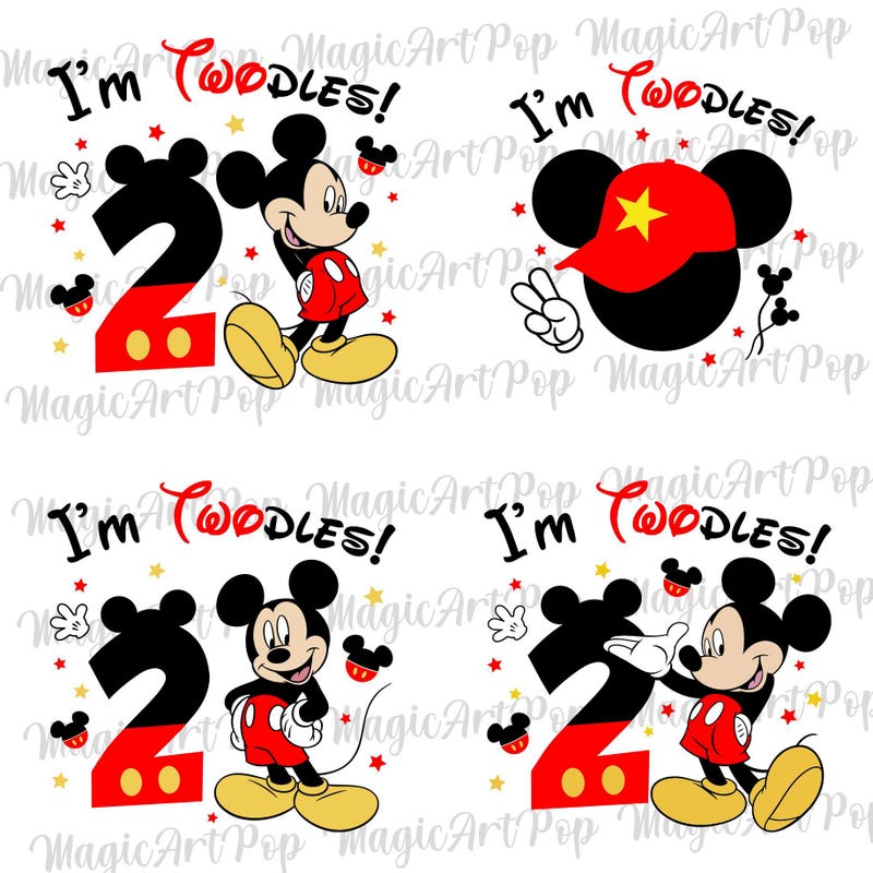 I M Twodles Minnie Mouse - Etsy