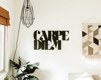Carpe diem sign | Etsy