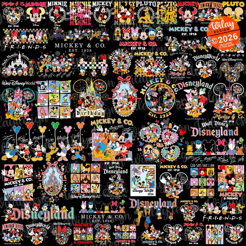 Mickey Girls Tshirts - Etsy