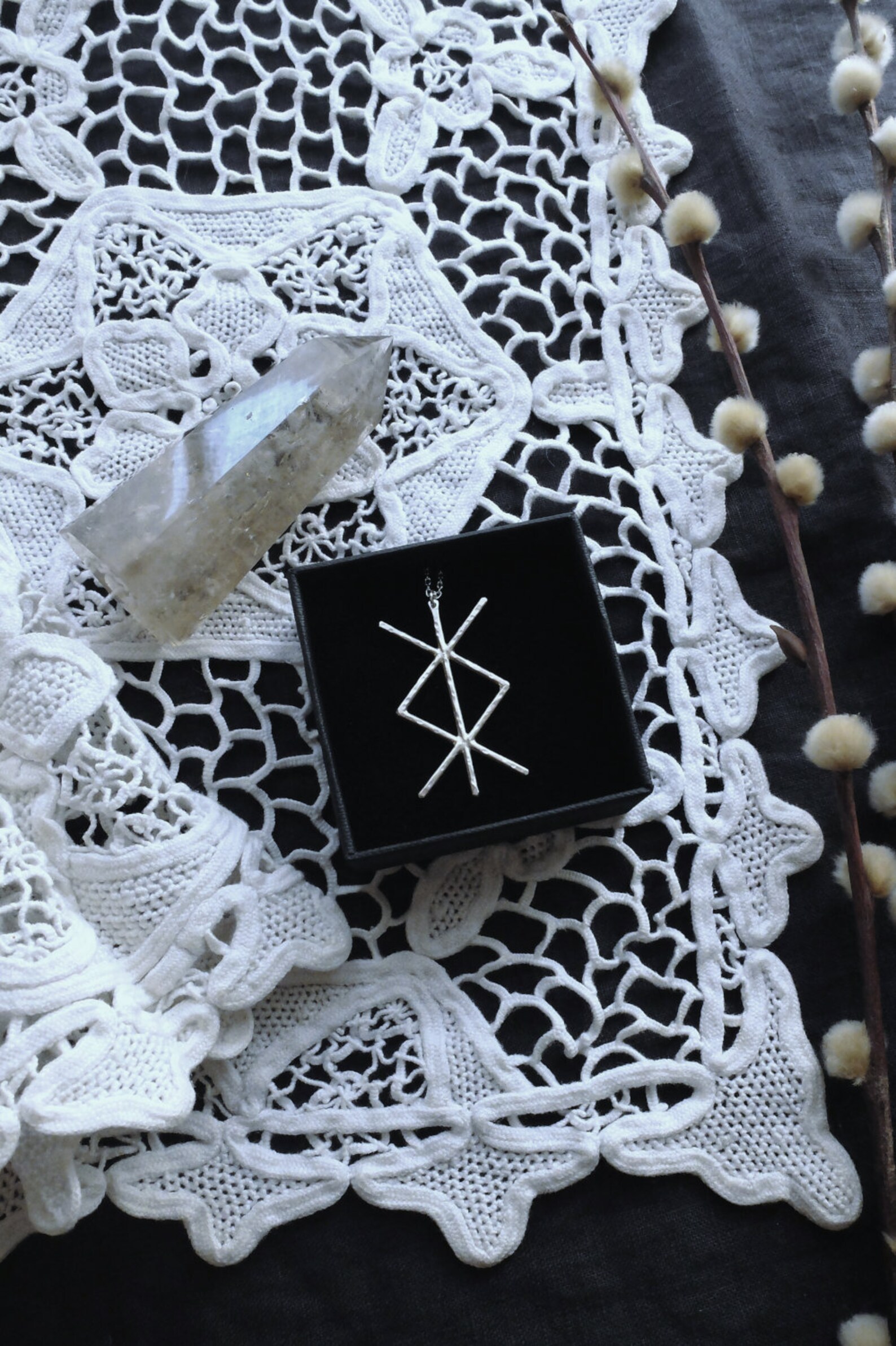 Nornir. Bind-rune Talisman. Custom, Bespoke (sustainable Silver - Any Bindrune: Love, Luck ...