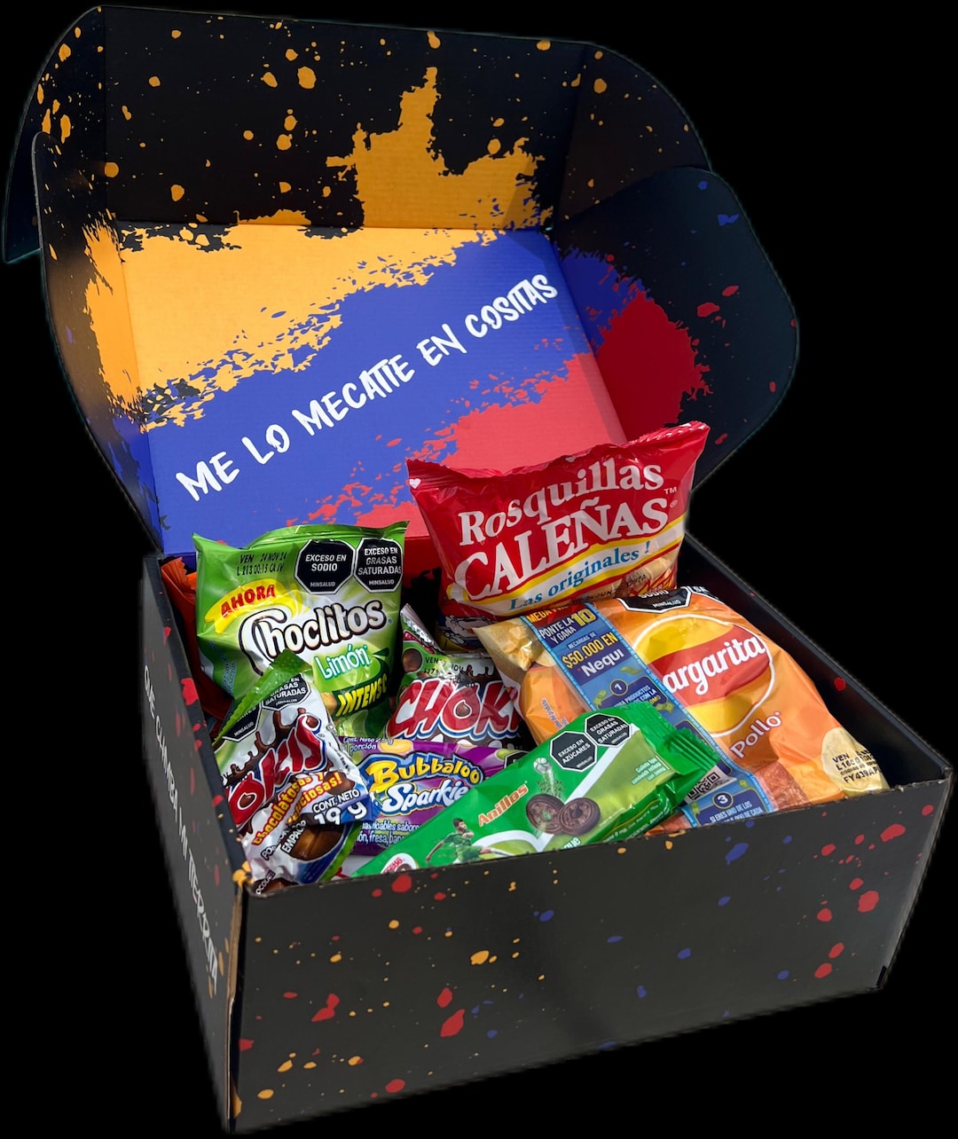 Colombian Snack Gift Box | 44 Latin American Treats Gift - Etsy