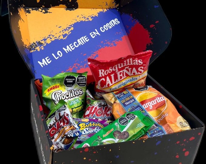 Colombian Candy Mix Gift Box - Sweet Treats Taste From Colombia Basket ...