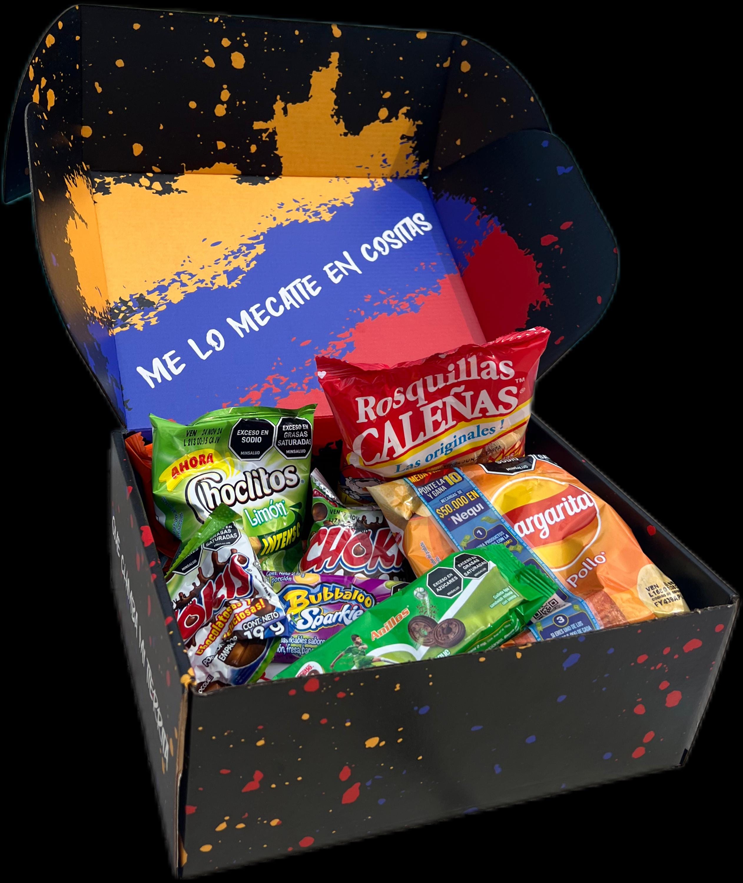 Colombian Snack Luxury Gift Box | Caja Dulces Colombianos | 44 Snacks ...