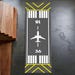 Gray Runway Airplane Rug, Pilot Themed Long Runner Carpet for Kids Room ...