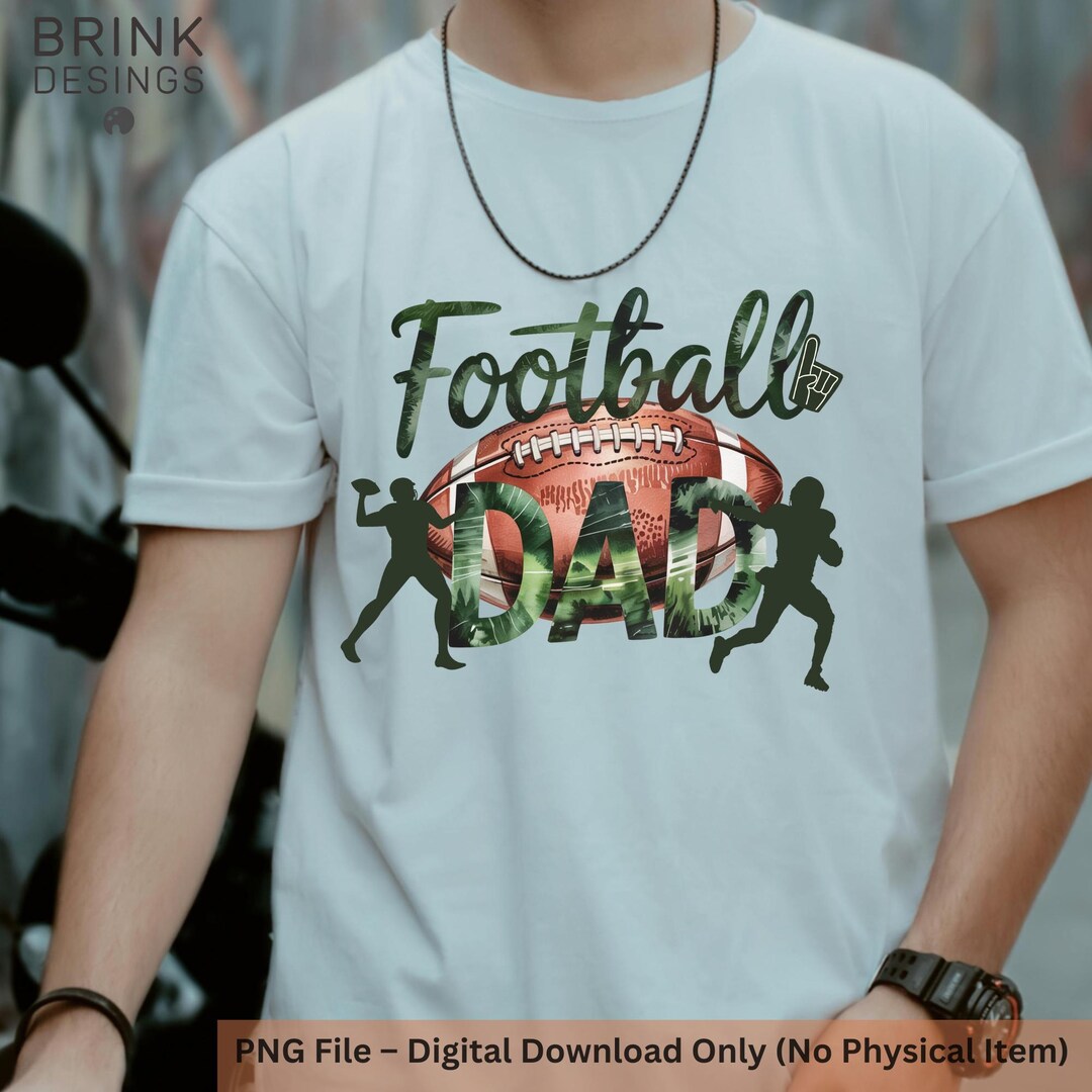 Football Dad PNG | Sports Dad Shirt Design | Game Day Sublimation PNG ...