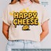 Happy Cheese PNG | Cute Cheese Clipart | Kawaii Sublimation Design ...