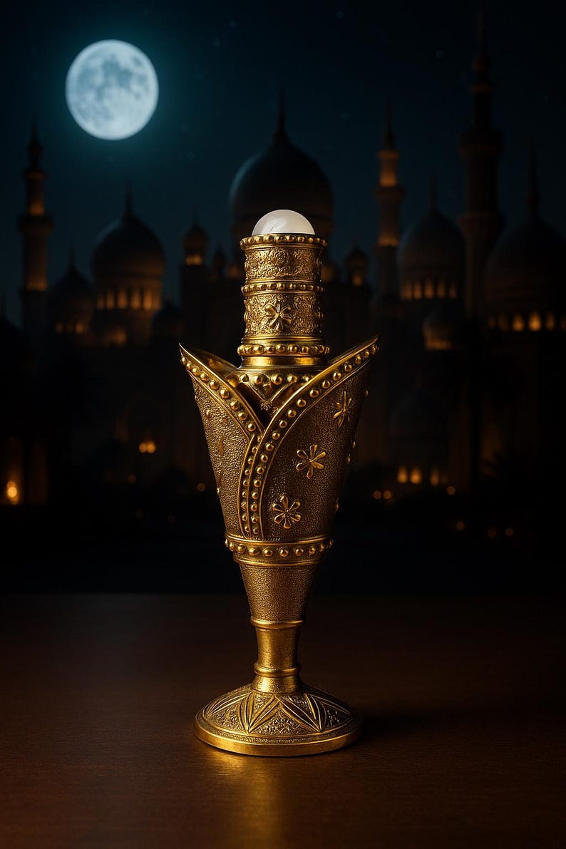Fatima Arabian Perfume Oil by Khadlaj: Long-lasting Unisex Attar, 15ml ...