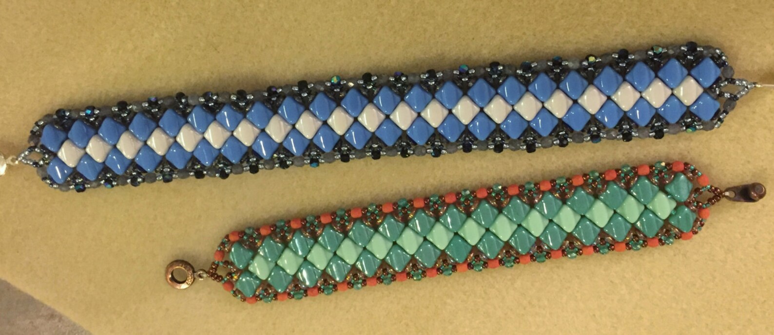 PATTERN Side Winder Tutorial Cuff Silky Beads Cuff - Etsy
