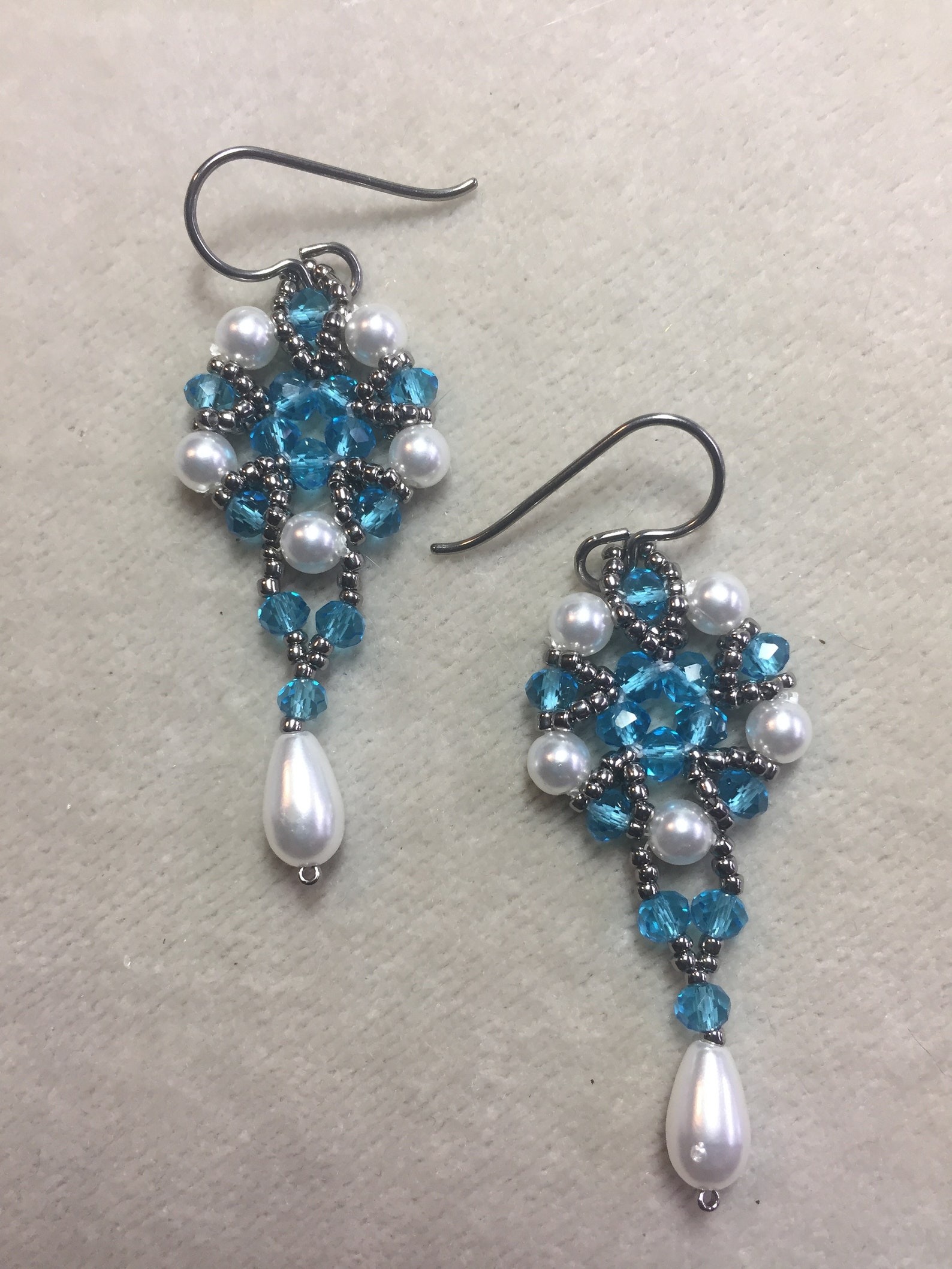 PATTERN Crystal Star Component for Necklace or Bracelet Crystals ...