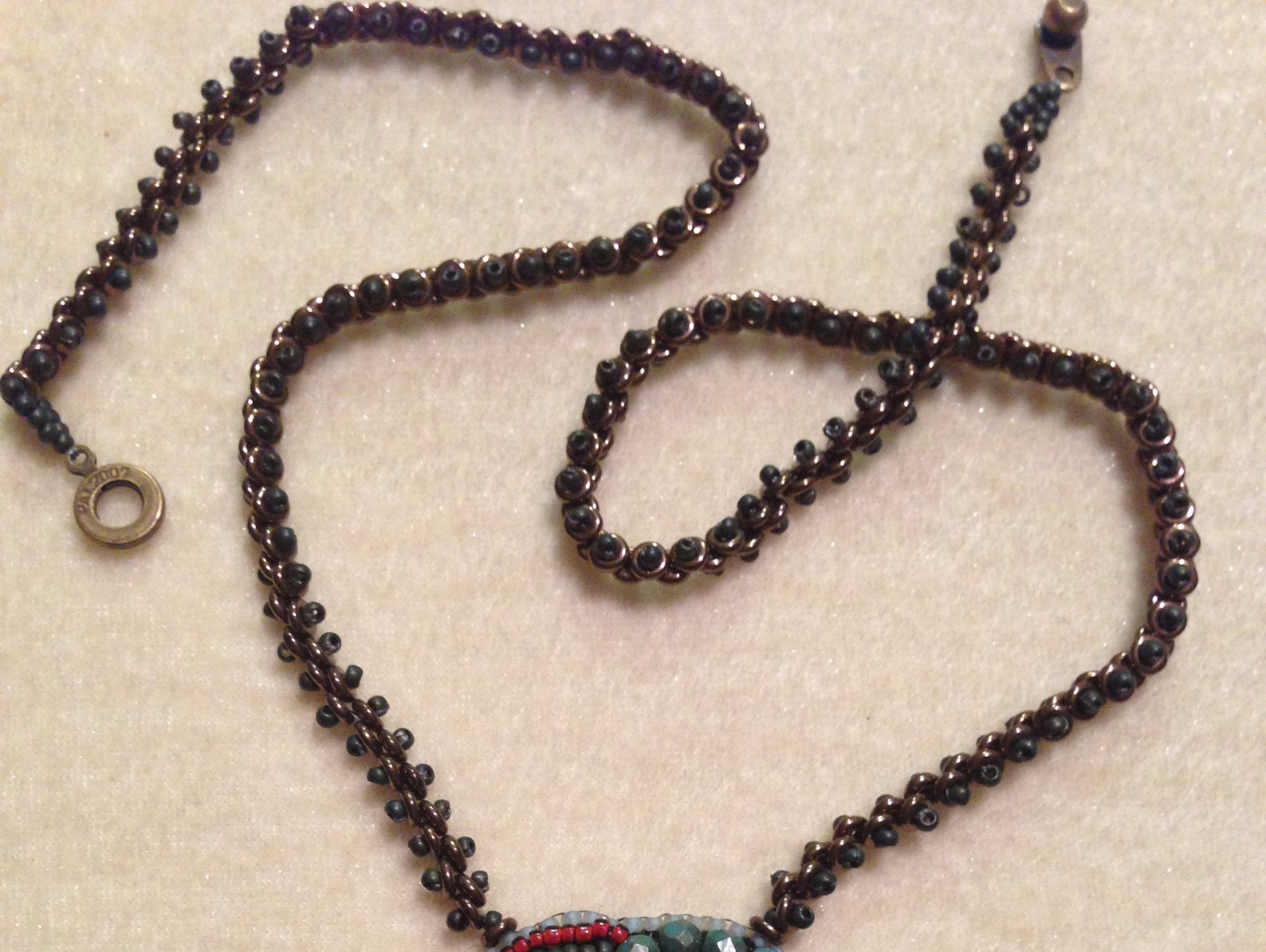 PATTERN Tutorial Bead Woven Chain Using O Beads or Demi Round - Etsy