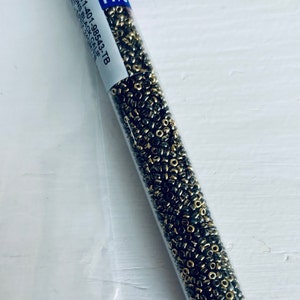 Seed Bead 22 Gram Tube 11/0 Unions Black California Night - Etsy