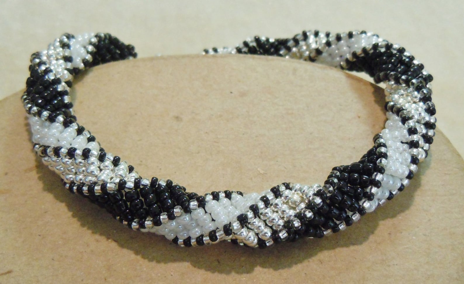 PATTERN Tutorial African Helix Bead Weaving Sprial Bracelet - Etsy