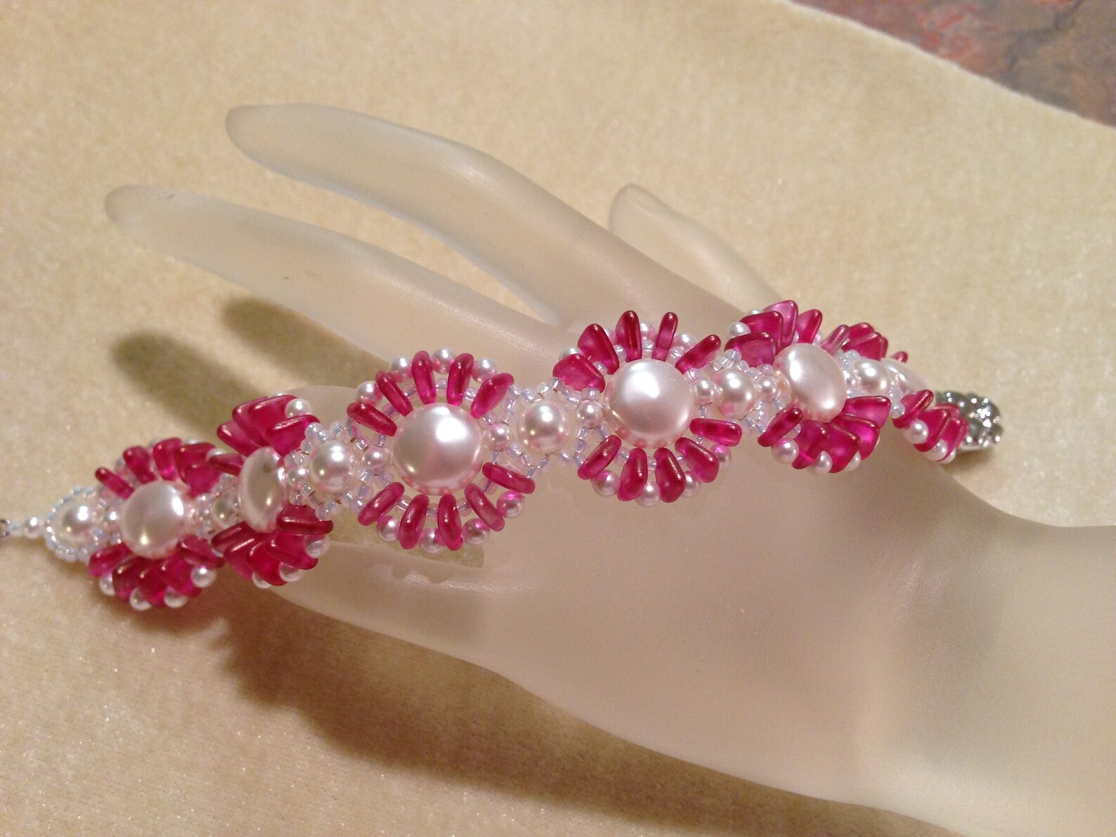 PATTERN Spring Loaded Set Necklace Bracelet Earring 2 Hole - Etsy