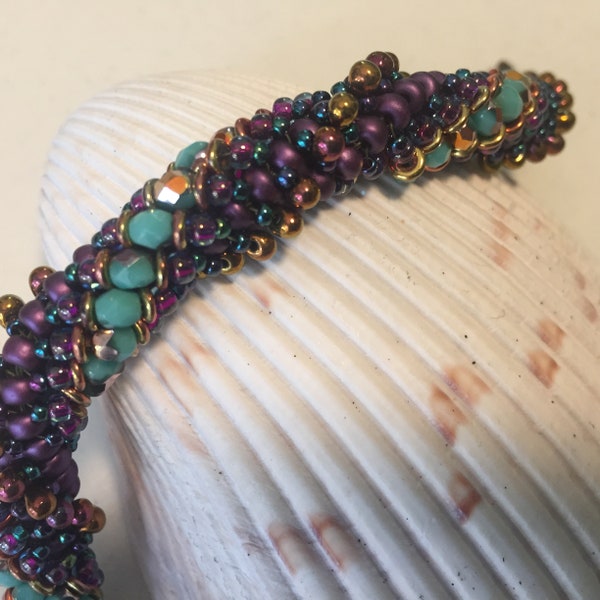 Pinch Bead Bracelet - Etsy