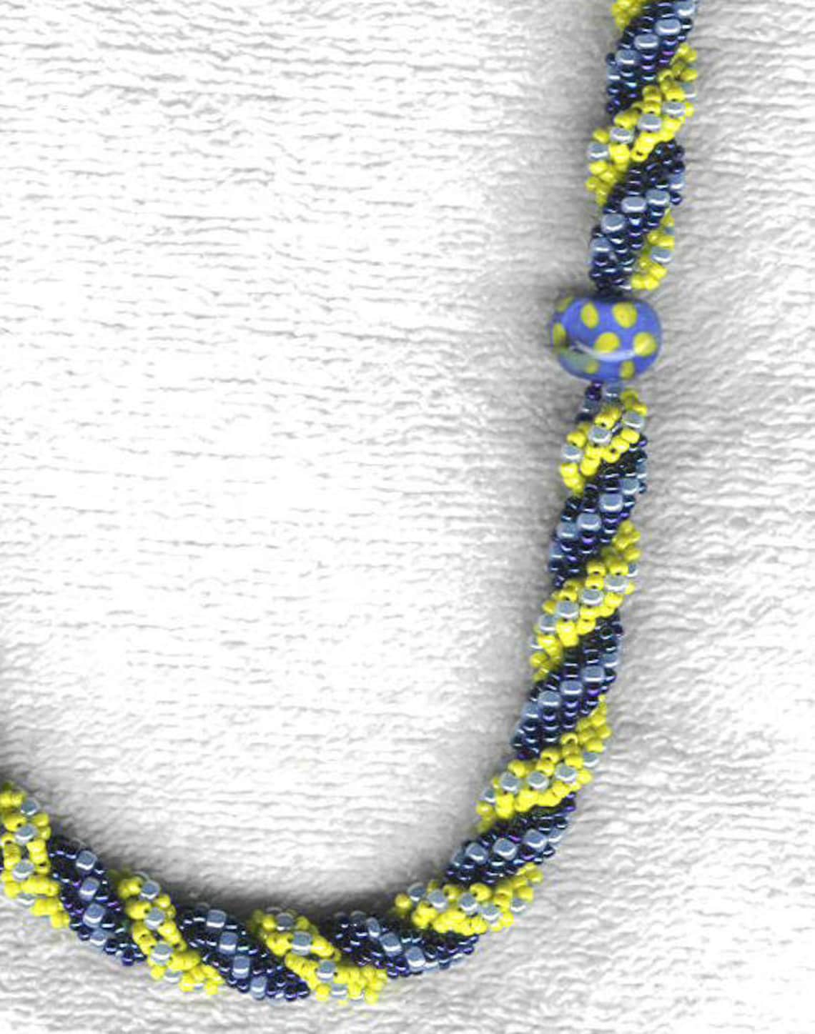 PATTERN Double DNA Necklace Lampwork Focal - Etsy