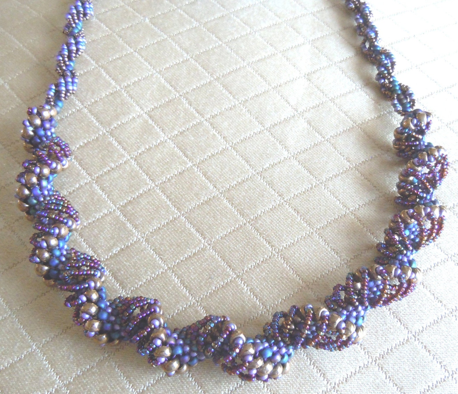 PATTERN Dutch Spiral Necklace Traditional - Etsy