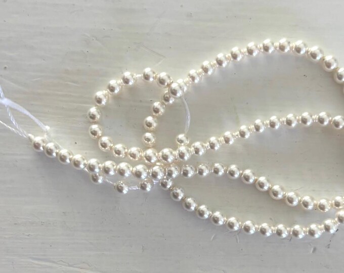 Swarovski Pearls White Crystal Pearl Beads 3mm - Etsy