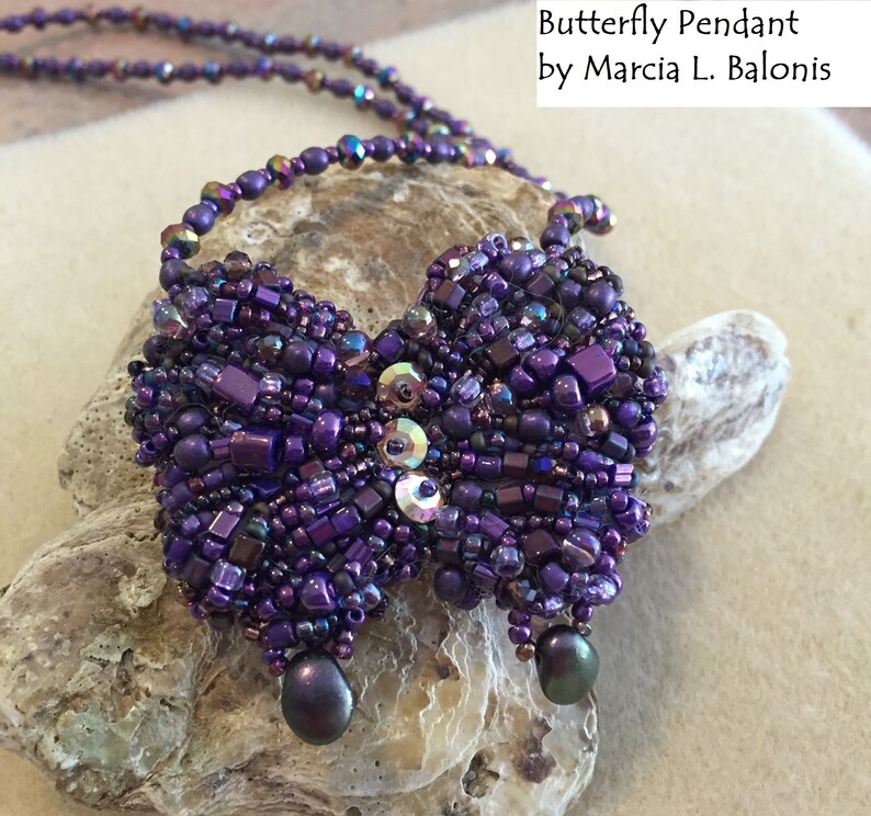 Pattern Unique Heart Tutorial Bead Embroidery Be Still My Heart Pendant ...