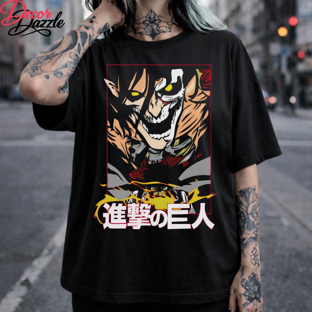 Vintage Eren Yeager Attack on Titan Shirt, Sweatshirt, Hoodie, Shingeki ...