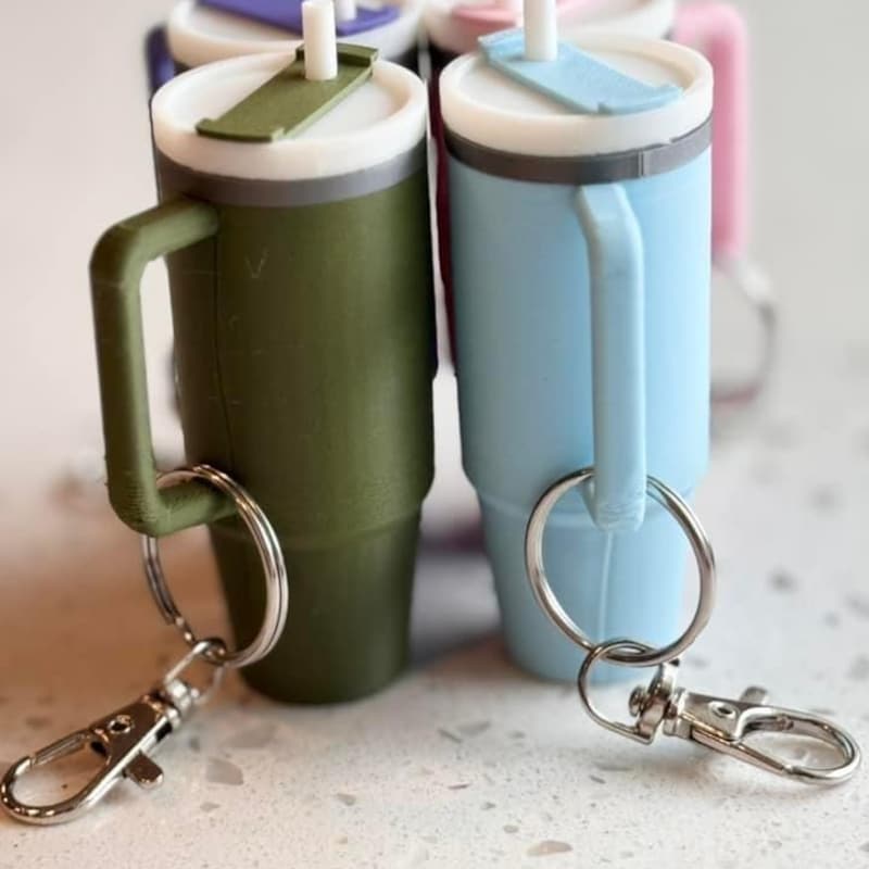 Mini Stanley Keychain - Etsy