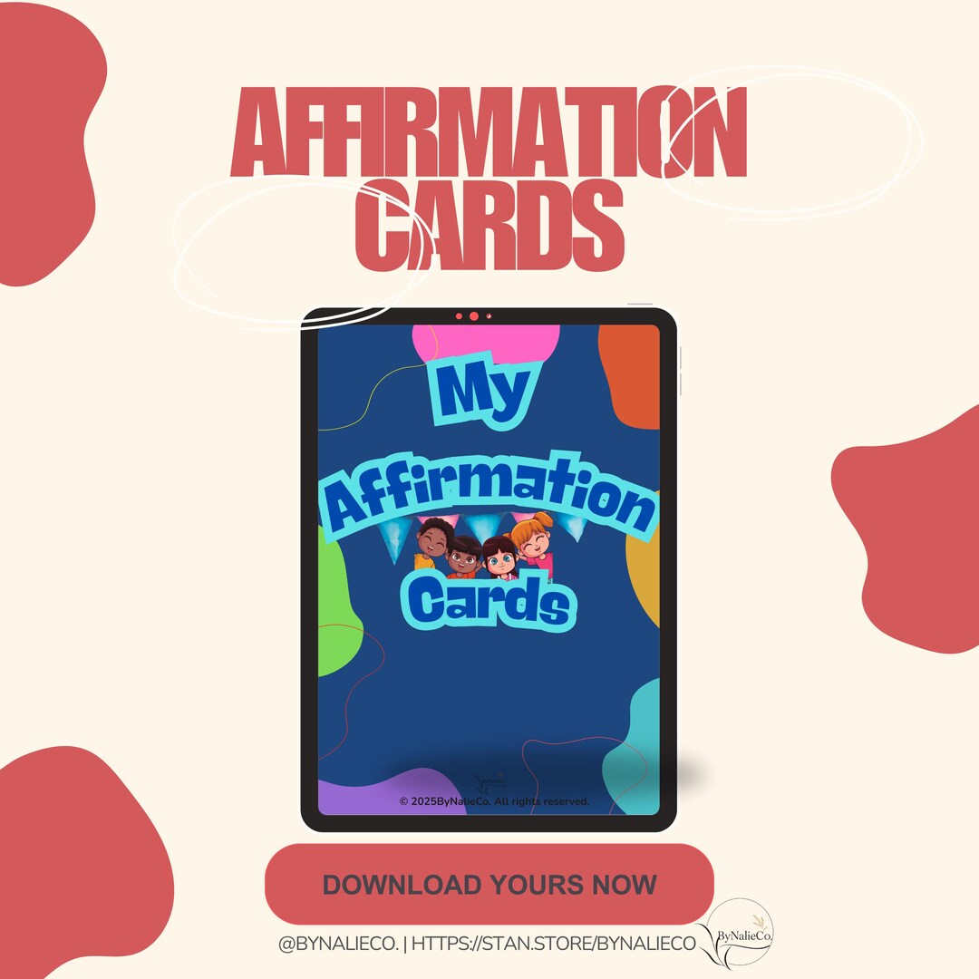 Printable Positive Affirmative Cards for Kids| Baby and Toddler ...
