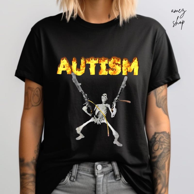 Autism Skeleton Shirts - Etsy