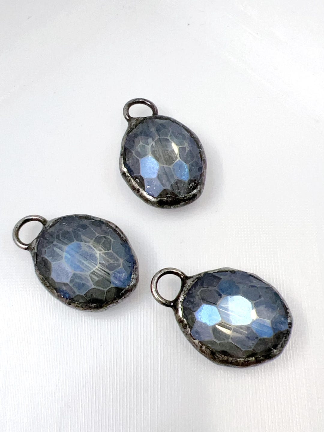 One Piece of Hand Soldered Crystal Charm/pendant - Etsy