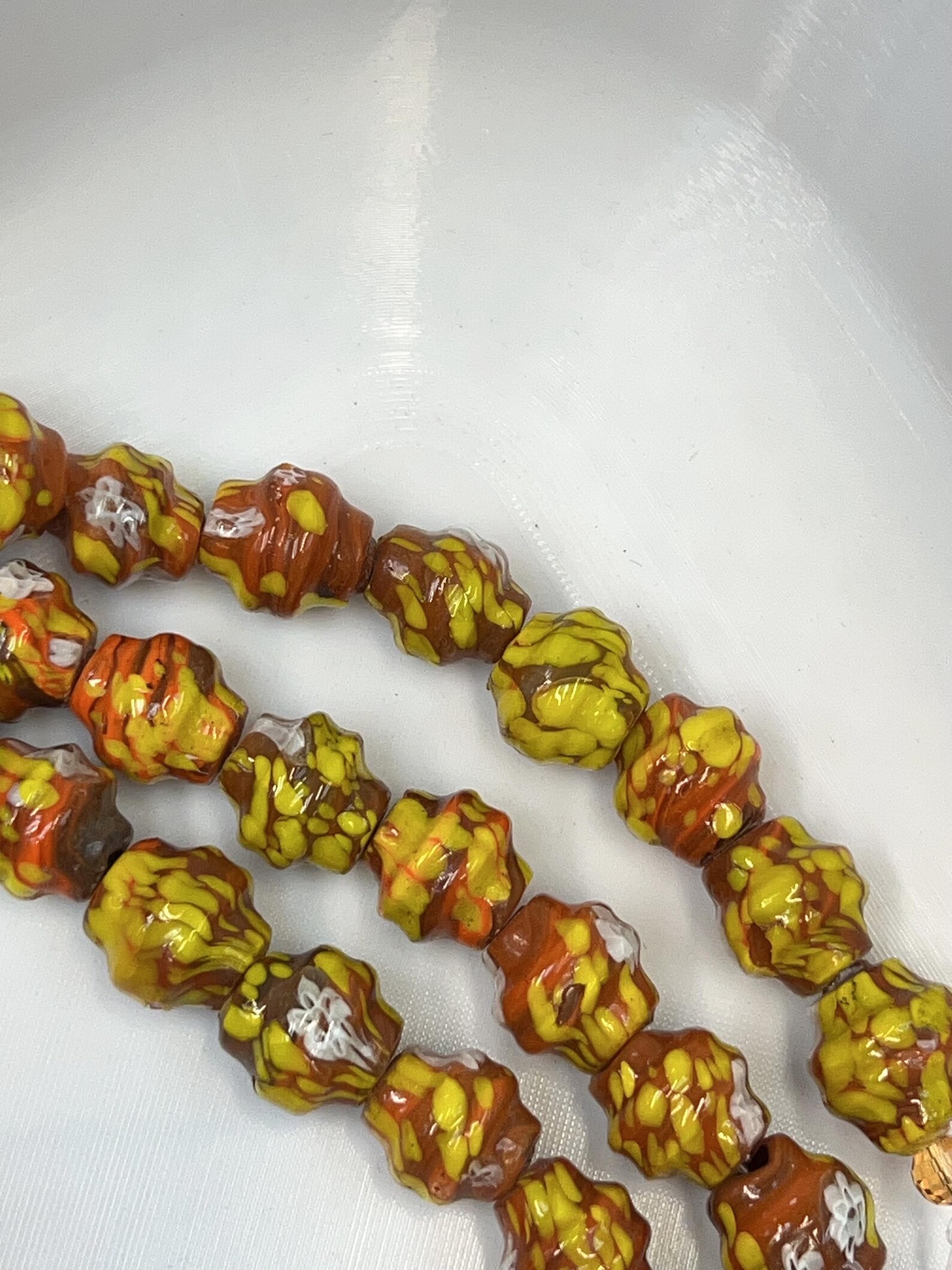 Recycled African Glass Beads - Multi Color Beads for Jewelry Making - Etsy