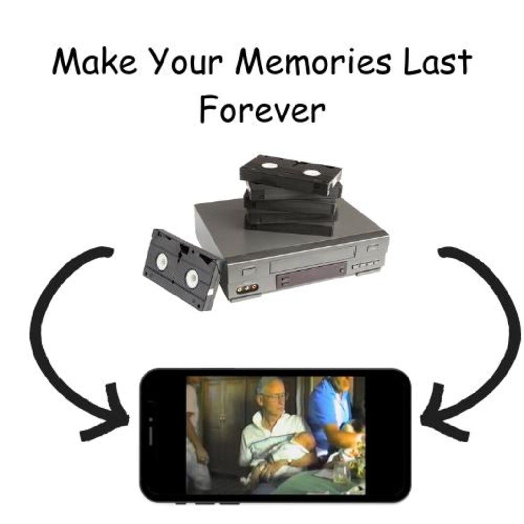 Convert VHS Tapes to Digital - Etsy
