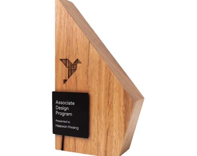 Modern and Unique Wooden Plaque, Laser Engraved Wooden and Acrylic ...