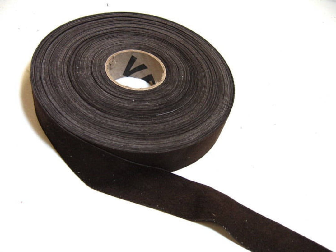 3/4" Flat Medium Brown Genuine Pig Suede Binding (5 Yds) 0750NP4 Trim ...
