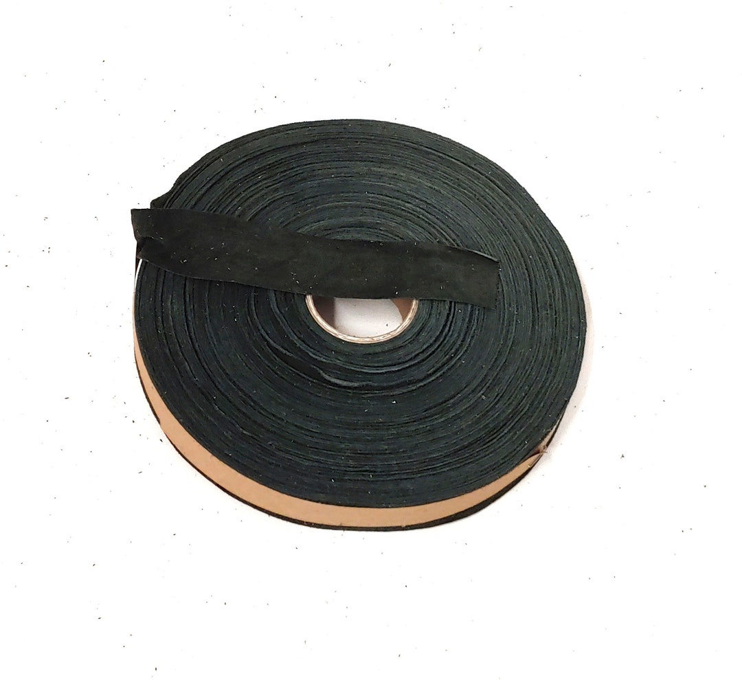 1" Flat, Pig Suede Binding in Forest Green (5 Yds) 1000NP5 Trim Tape ...