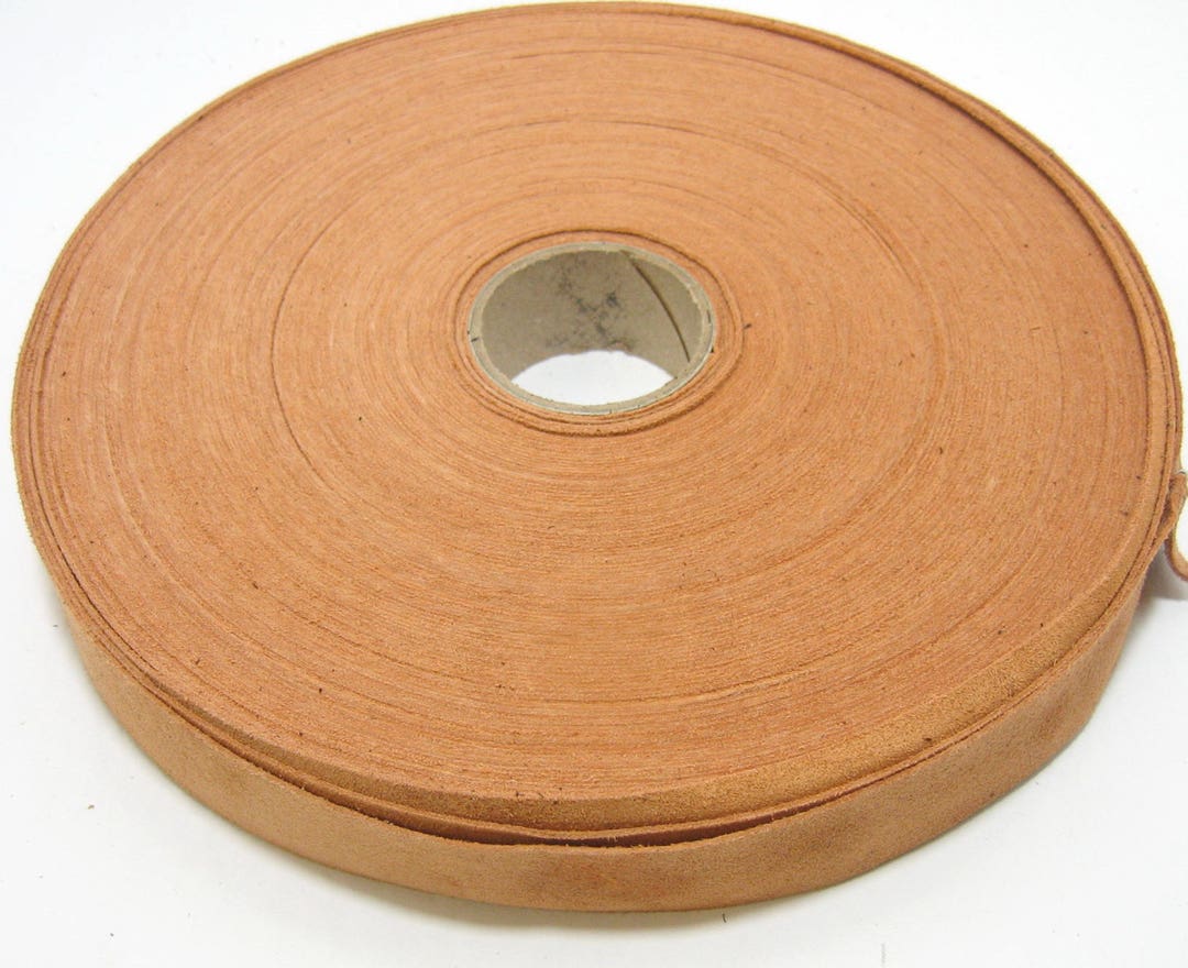 1" Flat Burnt Orange Cow Split Binding (5 Yds) 1000ND4 Trim Tape; Edge ...