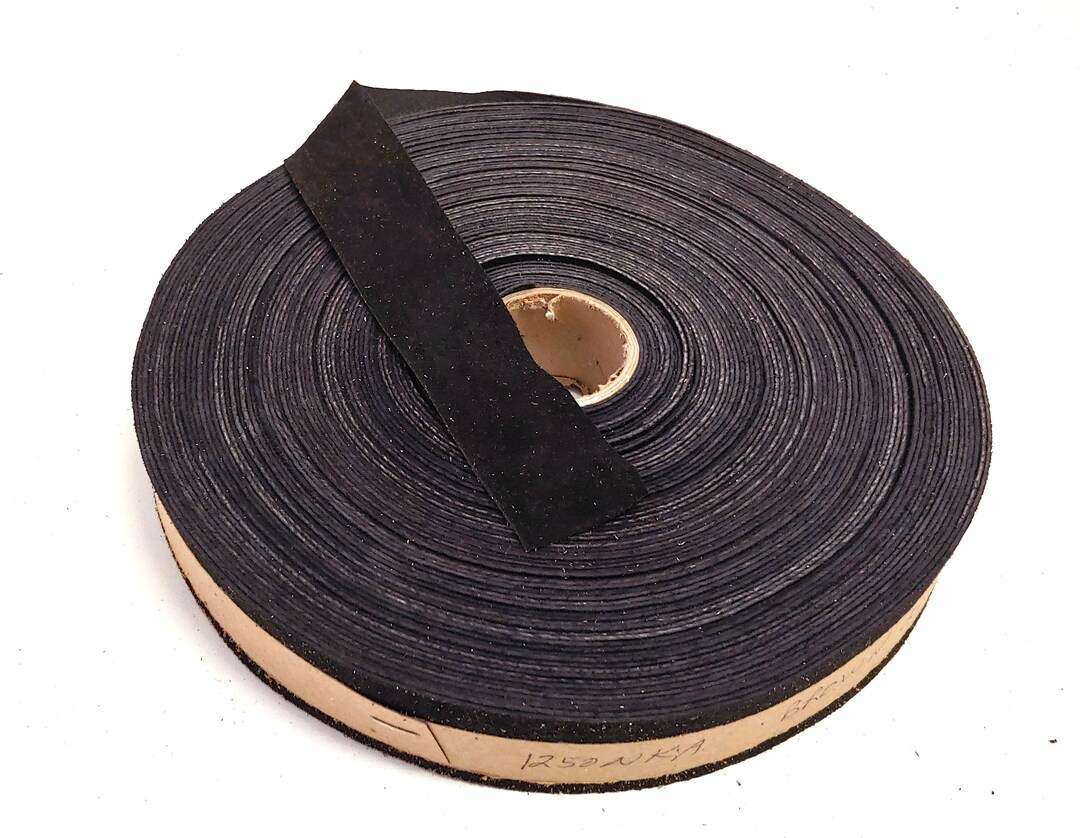 1-1/4" Flat Brown Goat Suede Edge Binding 1250NKA (3 YDS) Binding ...
