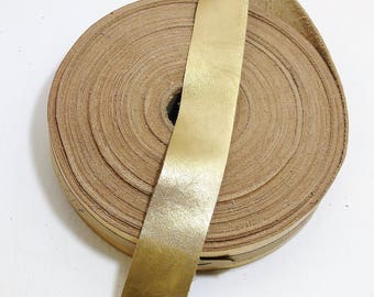 Gold Leather Trim | Etsy