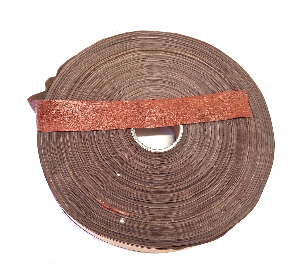 1" Flat, Lamb Leather Binding in Rust (3 YDS) 1000NLA - Trim, Edge ...