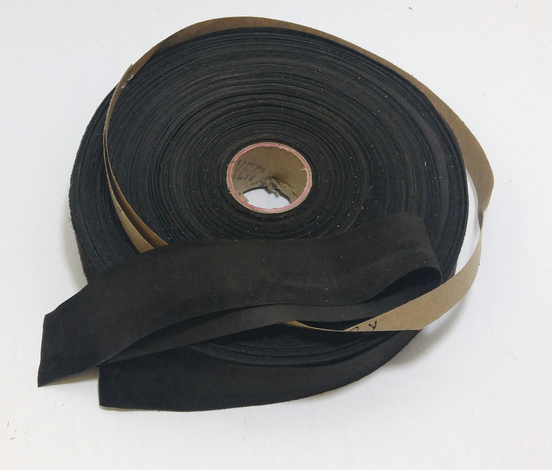 1-1/2" Flat, Pig Suede Binding in Dark Brown (2 Yds) 1500NP5 Trim Tape ...