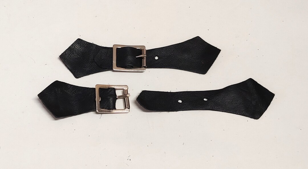 Black Leather Closure Set - Jacket Closure; Soft or Hard - Etsy