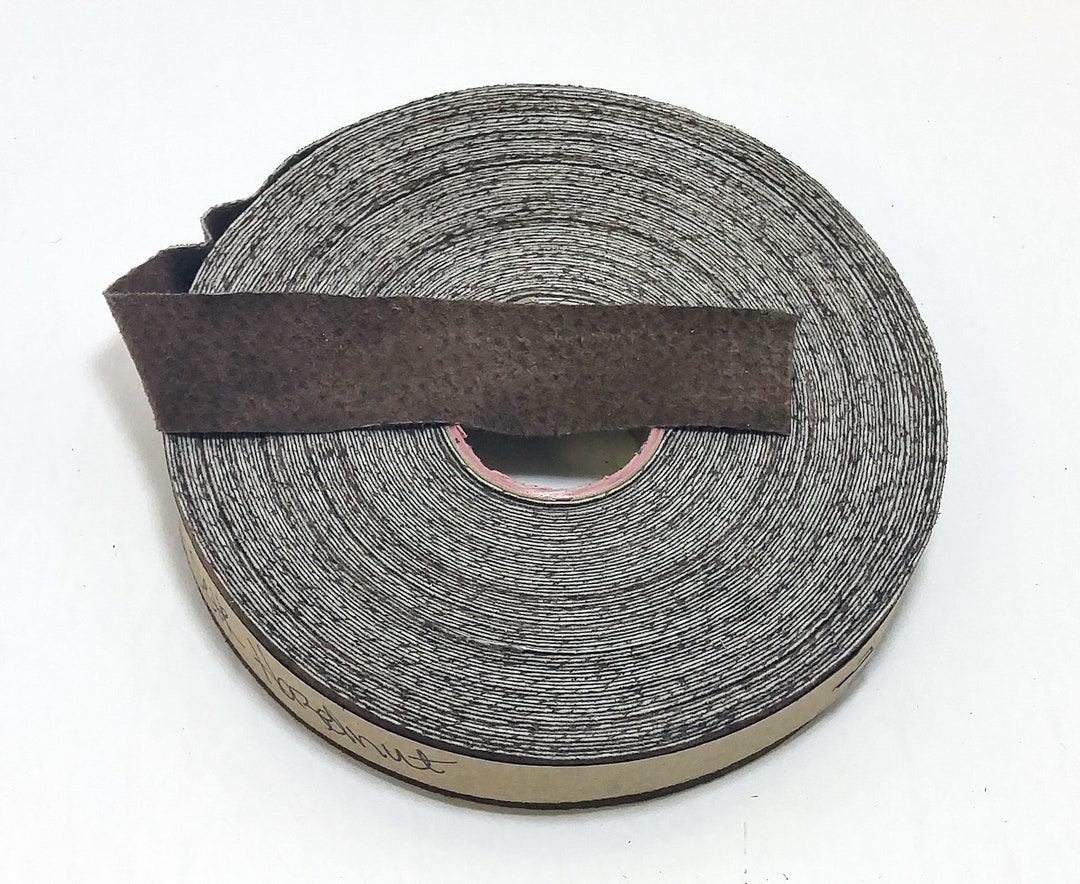 1-1/4" Flat Light Brown Pig Split Suede Binding (3 Yds) 1250NP4 - Edge ...